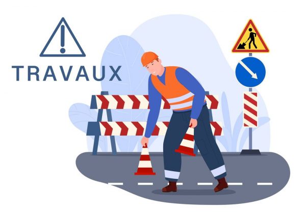 Travaux en cours – Accueil